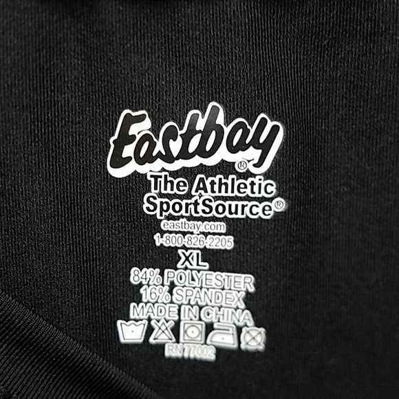 Eastbay | Shirts | Eastbay Black Longsleeved Tshirt | Poshmark